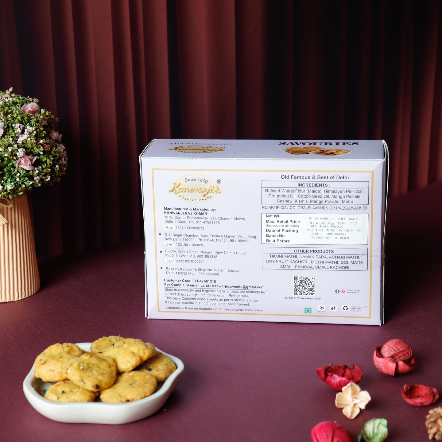 Shop Fresh Sweets & Snacks with Same Day Delivery Kanwarji